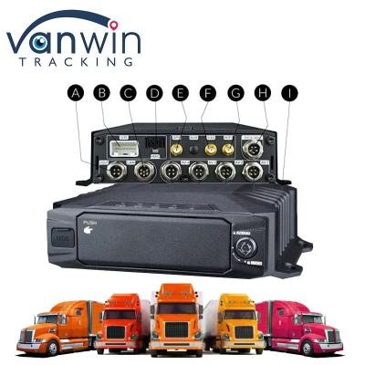 China 1080p HDD 8ch Mobile DVR 4g GPS WIFI MDVR Kit Camera System For Vehicle Tracker Car Security for sale