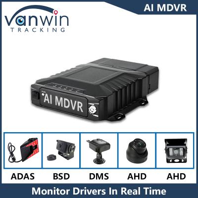 China AHD 1080P 8CH 4G GPS Mobile DVR mit integriertem ADAS DSM BSD Algorithmus mit KI-Betrieb zu verkaufen