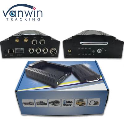 China 4 Kanal HDD SSD Mobil DVR 1080P 4G WiFi GPS MDVR Fahrzeugkamera Fahrzeug CCTV-System zu verkaufen