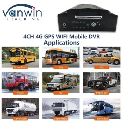 China 4 Kanal HDD SSD Mobil DVR 1080P 4G WiFi GPS MDVR Fahrzeugkamera Fahrzeug CCTV-System zu verkaufen