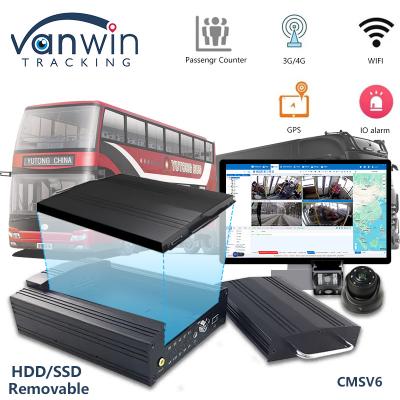 中国 OEM 8CH HD 1080P HDD モバイル DVR 4G GPS WIFI MDVR フォトマネジメントシステム 販売のため