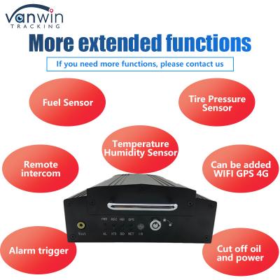 中国 OEM 8CH HD 1080P HDD モバイル DVR 4G GPS WIFI MDVR フォトマネジメントシステム 販売のため