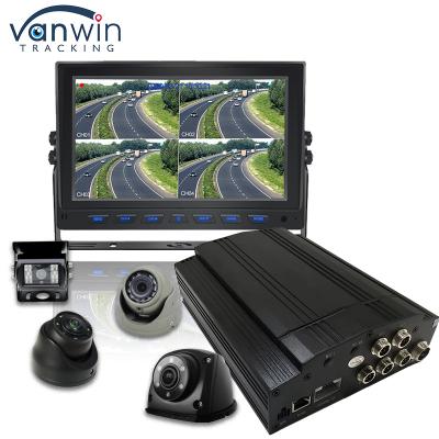 China 4CH 4G HDD DVR móvel GPS Wi-Fi Vídeo ao vivo carro CCTV DVR caminhão Sistema Cmsv6 à venda