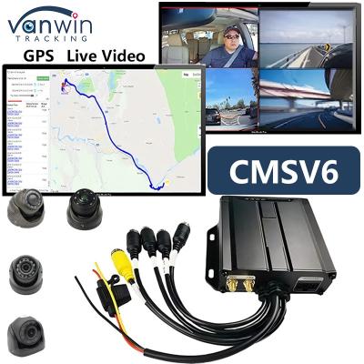 中国 4CH デュアルSDカード モバイルDVR ミニサイズ 車内ブラックボックス CCTV 4G GPS MDVR 販売のため