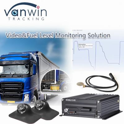 China Easy Intall Vehicle Cctv MDVR Ultrasonic Fuel Oil Diesel Liquid Level Monitoring Fleet Monitoring for sale