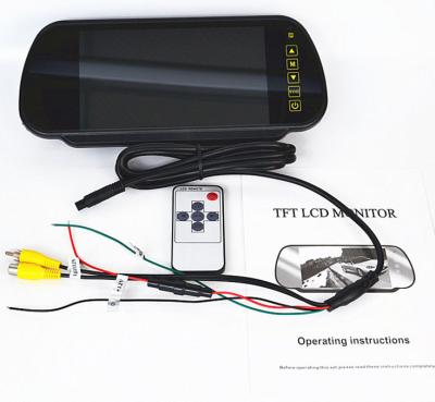 China 7inch van de het toezichtspiegel van het auto de Videoscherm Monitor van TFT Reserve voor Auto Te koop