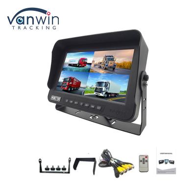 10.1 inch AHD 1080P MDVR Monitor 4 Channel Full HD Waterdicht Split Display Monitor Voor voertuig