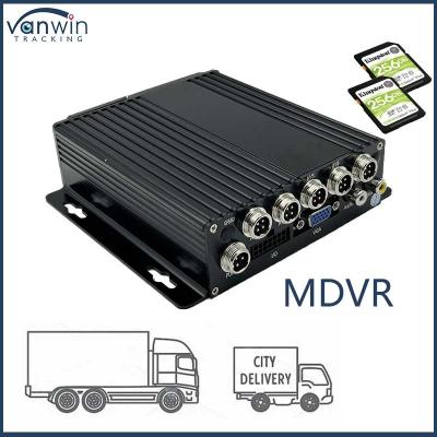 Cina 4CH 1080P Dual SD Card Mobile DVR 4G GPS1080P Funzione GPS del veicolo 12 mesi di garanzia in vendita
