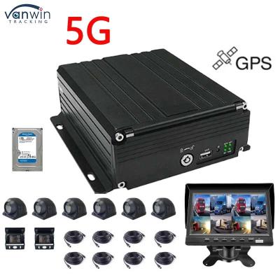 중국 8CH HDD DVR 5G GPS 1080P HD 지원 OEM MDVR 비디오 시스템 함대 안전 판매용
