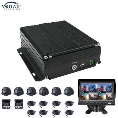 China 8CH AI ADAS DMS Mobile DVR 4G GPS1080P HD Support OEM HDD SSD MDVR Truck Bus Vehicle Video Recorder for sale