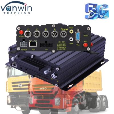 중국 5G GPS 차량 추적기 8 채널 HDD MNVR 함대 보안 감시 시스템 판매용