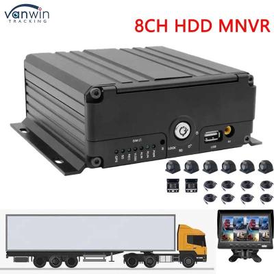 중국 H.264 8 채널 MNVR 4G 와이파이 옵션 차량 GPS 추적기 차량 지원 OEM 판매용