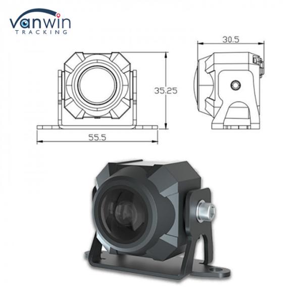 Auto chauffage 1080P IP69 imperméable à l'eau anti-brouillard Voiture camion caméra avec angle de vue de 180 degrés