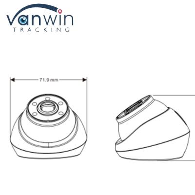 China 2MP 3MP IPC AHD IP69K Waterproof Wide Viewing Vehicle Dome Camera for Bus Trucks TV System PAL/NTSC for sale