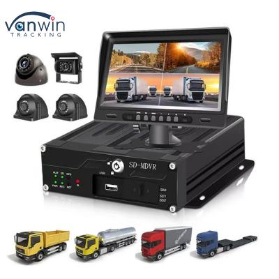 Cina 4G WiFi GPS Vehicle MDVR Recorder 4 Channel 1080P HD Truck DVR con Night Vision Motion Detection Tracking in tempo reale in vendita