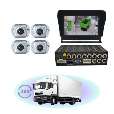 China 360 Degree Surround View 3D Heavy Duty Truck Camera System AI Blind Spot Detection for Truck Bus RV Car Reversing Aid for sale