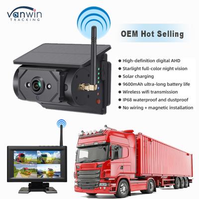 Solar Powered WiFi Backup Security System Waterproof CCD Image Sensor Dash Cam