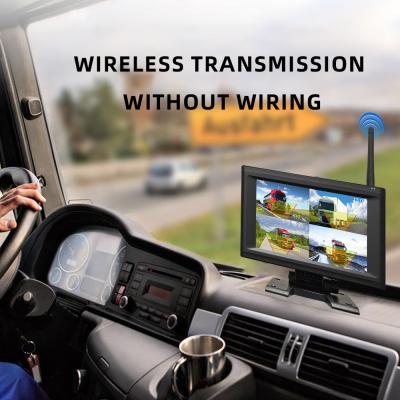 中国 7インチ防水ディスプレイ画面 1/2/4CH ワイヤレス自動充電監視カメラシステム 販売のため