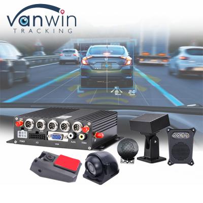 China 4-Kanal 4G Live-Aufnahme Tracking Fahrerermüdungsüberwachung SD mobile CCTV DVR mit ADAS DSM BSD zu verkaufen