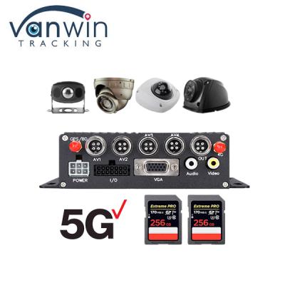 China 4-Kanal 4G Live-Aufnahme Tracking Fahrerermüdungsüberwachung SD mobile CCTV DVR mit ADAS DSM BSD zu verkaufen