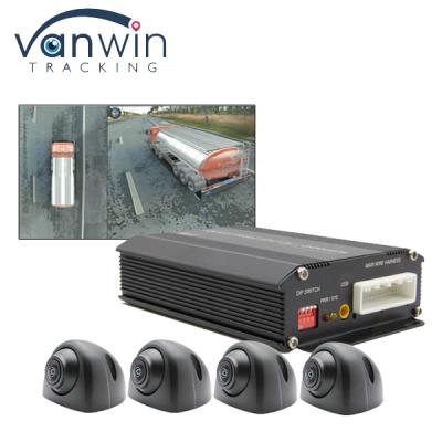 China 1080P AI Intelligent 360 Bird View Image System Panoramic Camera 3D Surround 4 Side Camera Driving Recorder Detection for sale