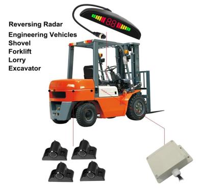 Cina Sistema di sensori di parcheggio impermeabile a 24V per camion, rimorchi e autobus in vendita
