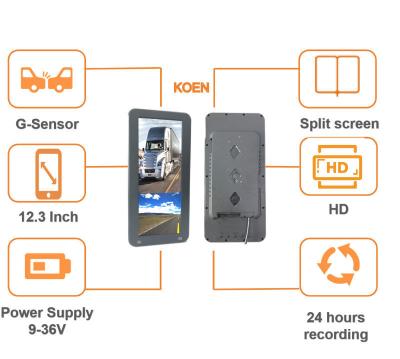 China Professional First-Generation Smart HD Car Rearview Mirror with Night Vision Waterproof Split Screen Function for sale
