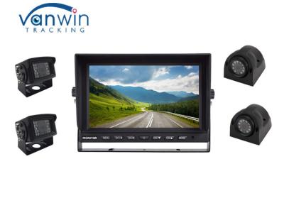 China De stevige van de de Vierlingauto van 4CH 1080P LCD Videomonitor DVR 12~24V met 4 Kanaalhd Input for sale