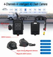China Dash Cam Recorder with Built In AI Algorithm for Driver Behavior Detection and 4G Module Supporting Global Frequency Bands for sale