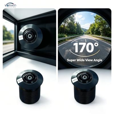 China Mini Hidden Vehicle Camera 1000TVL CVBS 170° Wide Angle IP69K Waterproof Car Side View Camera for sale