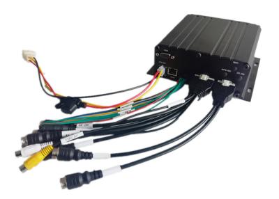 Cina stoccaggi di carta a 2,5 pollici di deviazione standard di sostegno 2T HDD 256GB del cellulare DVR GPS 4G di 6CH 1080P HD in vendita