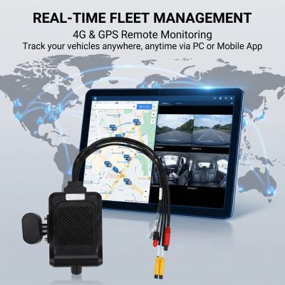 China 4G GPS WIFI AI ADAS DMS BSD Dashcam Recorder MDVR System for Fleet Management for sale