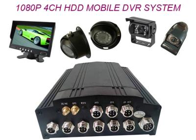 China Sensor móvel GPS 720P do cartão DVR 4CH 3G 4G WIFI G de MDVR Mini Size SD à venda