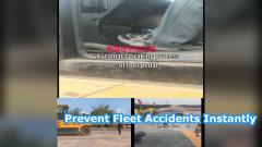 AI 4G GPS WIFI MDVR Dashcam Recorder with 77GHz Radar AEBS Digital Brake Motor Active Collision Miti