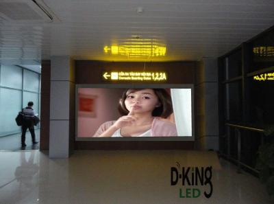 China Customized Indoor Full Color LED Display For Train Station Waiting Room for sale