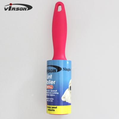 China Sticky Vertical  Washable Disposable Plastic Lint Roller for sale