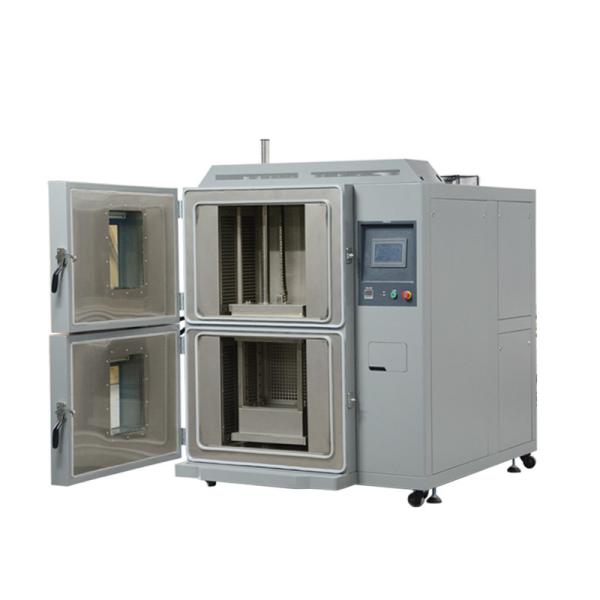 Quality Touch Screen Hot Cold Thermal Shock Test Chamber Two Zone Design Mil-Std 810 for sale