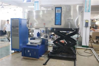 중국 항공우주 산업용 3인1 진동 온도 습도 시험실 판매용