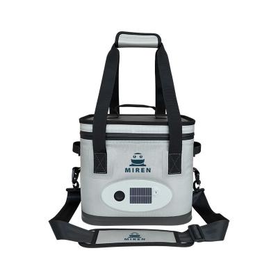 China New Trend New Product! 24-Can Insulated Cooler Bag With Bluetooth Audio And Coloured Ambient Lighting for sale