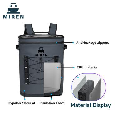 Chine 36 Capacité Cooler doux sac à dos étanche Cooler de sac à dos isolé avec coutures anti-fuite à vendre