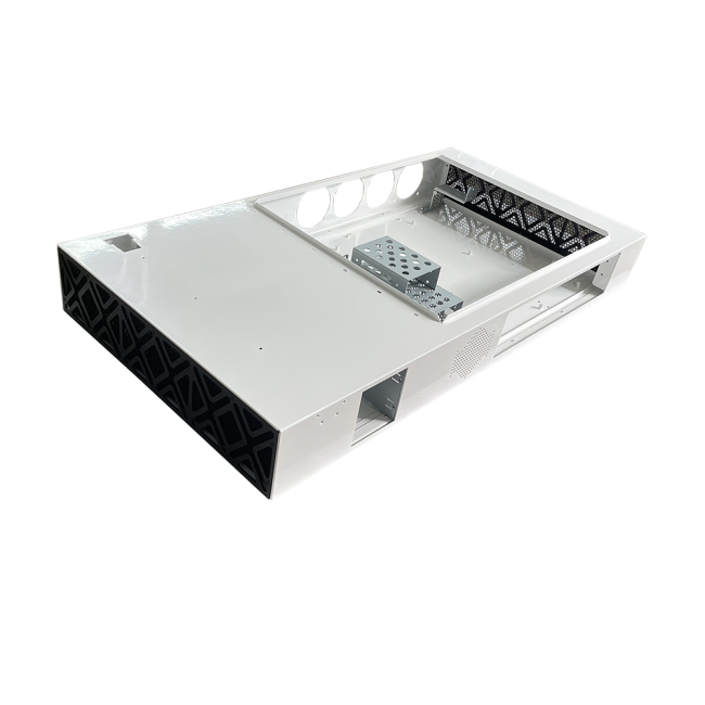 Sheet metal cabinet shell