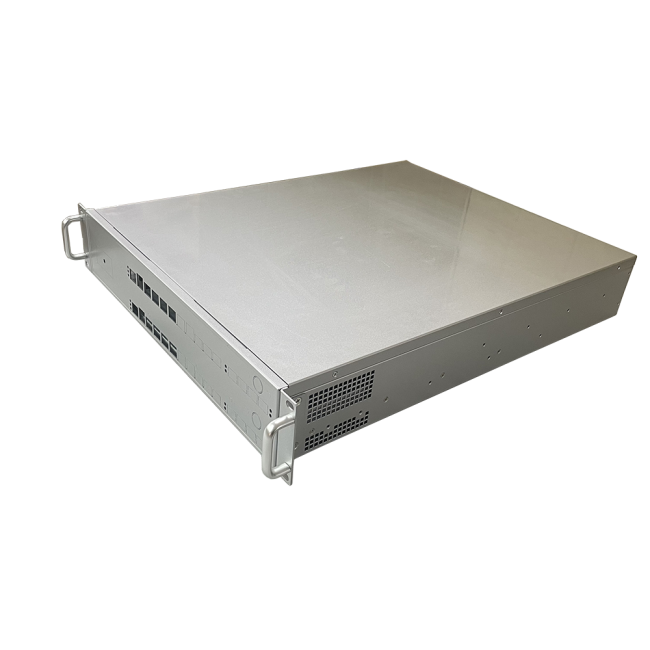 Server enclosure side view