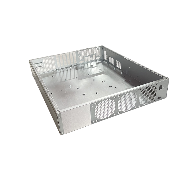 Color anodized CNC aluminum enclosure