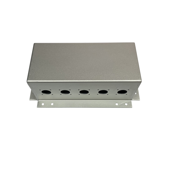 CNC enclosure chassis side view