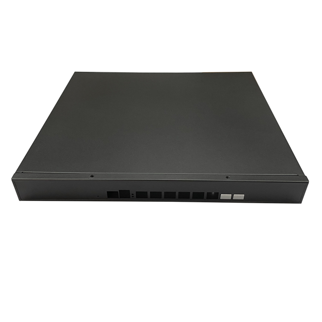 Rear panel showing 6 LAN ports