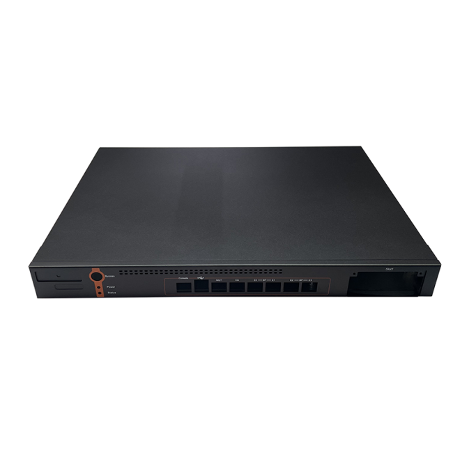19-inch rackmount server chassis front view