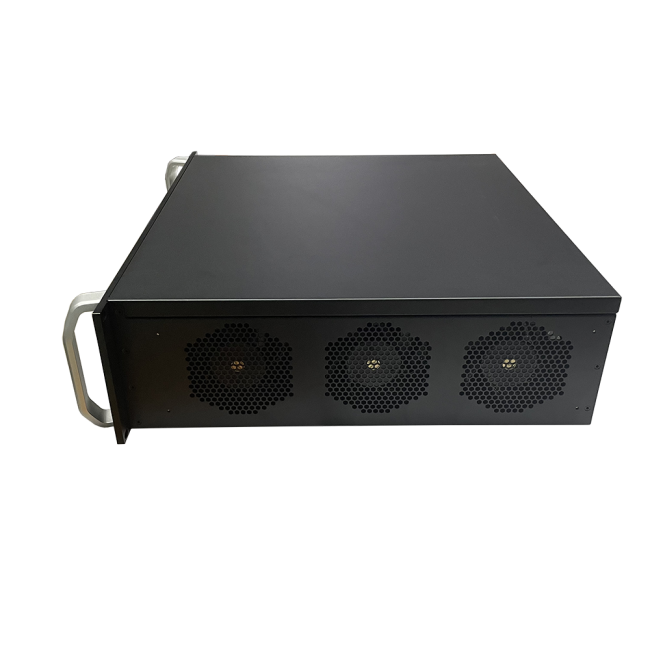 Custom Micro ATX Rack Mount Chassis interior