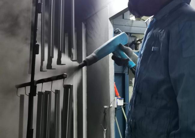 Painting process for final finish