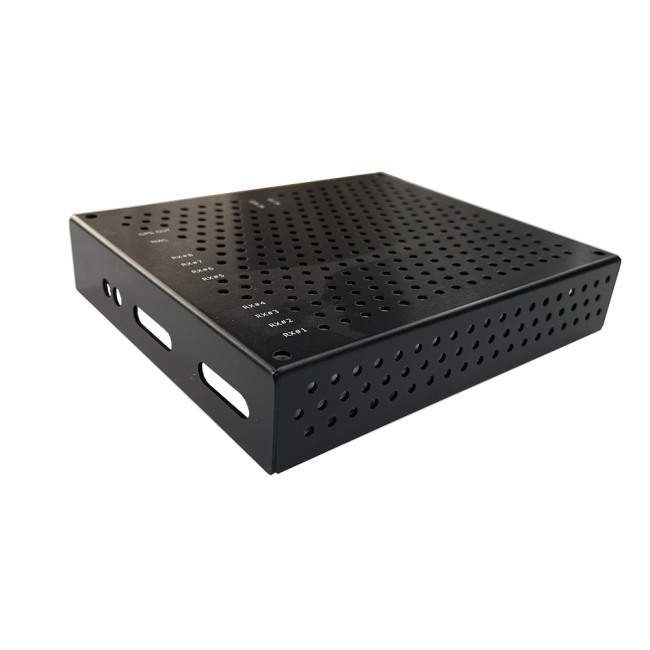 Computer case side view