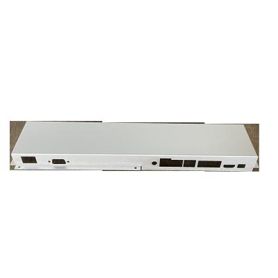 China Custom 1U Industrial Computer Chassis with Laser Cut Technology and Precision Tolerance (0.01-0.05mm) for Customizable Length Sheet Metal Fabrication for sale